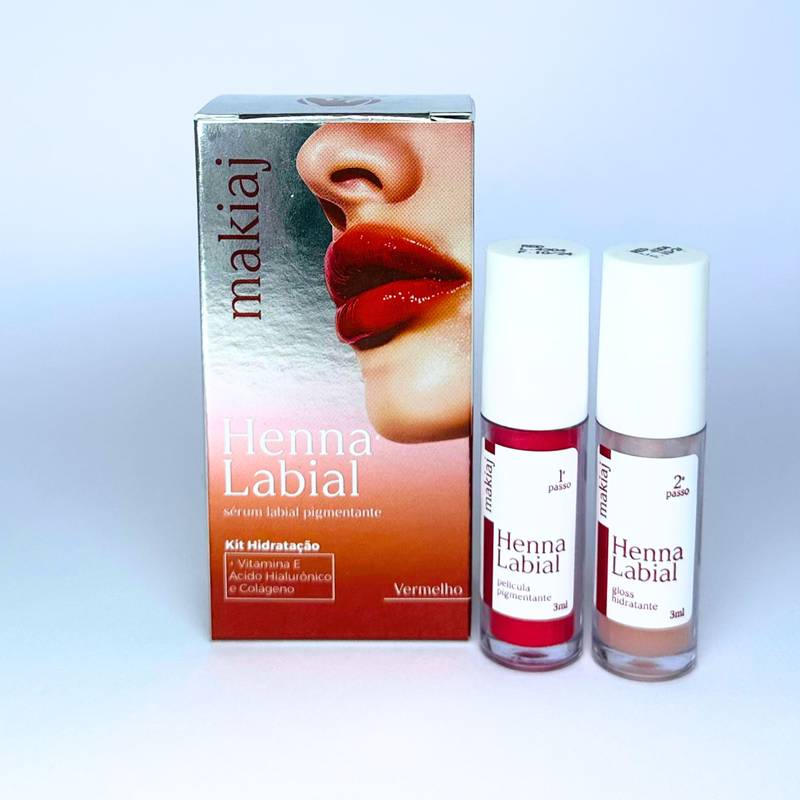 Kit Henna LABIAL Hidratação para Labios Makiaj – ShopFronteira
